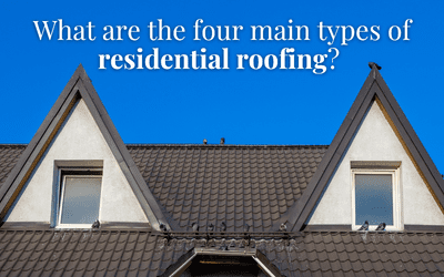 Four main types of residential roofing | PDK Roofing